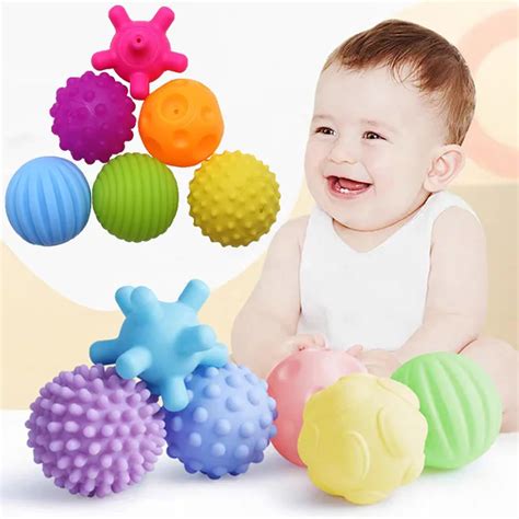 Bolas Sensoriales Para Beb Juego De Bolas Para Apretar Las Manos Con
