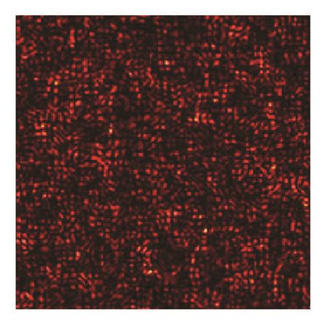 The Simulation Of Speckle Pattern In The Source Plane For Different N