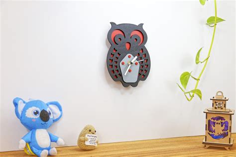 Owl Clock Handmade Creations