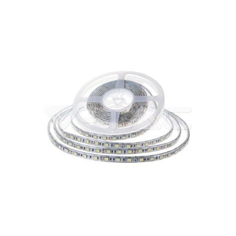 VTAC STRISCIA LED SMD2835 120 LED M 7 2W M 6000K IP20 24V BOBINA DA 10M