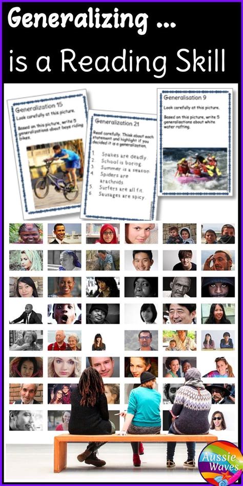 Reading Strategies Tasks For Generalization Reading Skills Reading Strategies Teaching