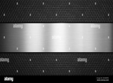 futuristic and technological hexagonal background 3d rendering stock