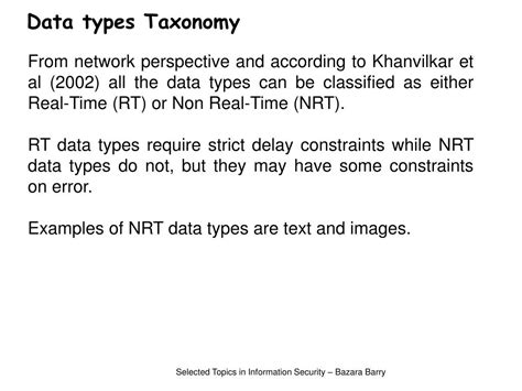 Ppt Encryption Algorithms And Data Types Taxonomy Powerpoint Presentation Id4386467