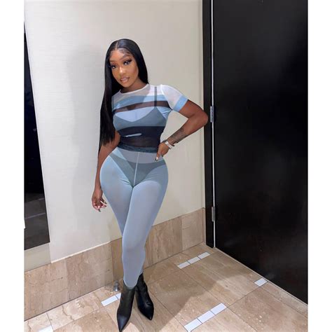Dear Fashion Wholesale Fashion Print Mesh Short Sleeve And Pants Two