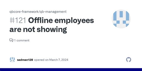 offline employees are not showing · issue 121 · qbcore framework qb