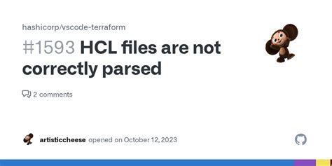 Hcl Files Are Not Correctly Parsed · Issue 1593 · Hashicorpvscode Terraform · Github
