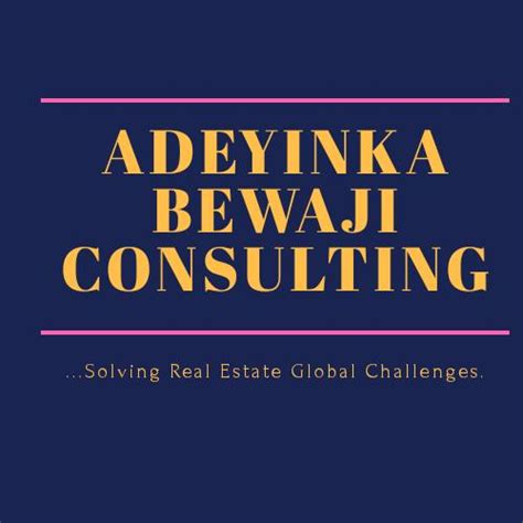 Esv Bewaji Adeyinka M Sc Rsv Anivs On Linkedin We Are Chartered Estate Surveyors And Valuers
