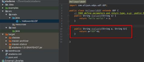 Udf Development Guide With Maxcompute Studio Alibaba Cloud Community