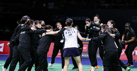 女 배드민턴 中에 극적 역전 우승 재현 우버컵 2연패 도전
