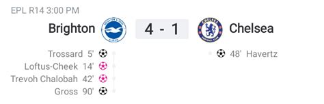 Brighton 4 1 Chelsea Graham Potter Suffers A Humiliating Against His