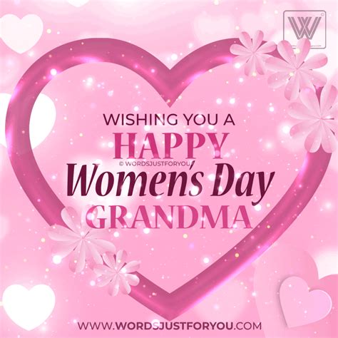 Happy Women S Day Grandma WordsJustforYou Original Creative