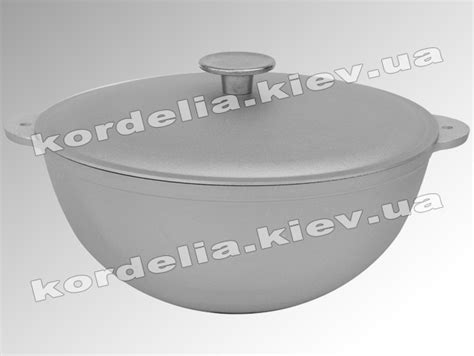 Казан алюминиевый 7 л от компании Корделия. (044) 338-00-22 Киев. Украина.