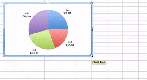 how to choose pie chart colors in excel