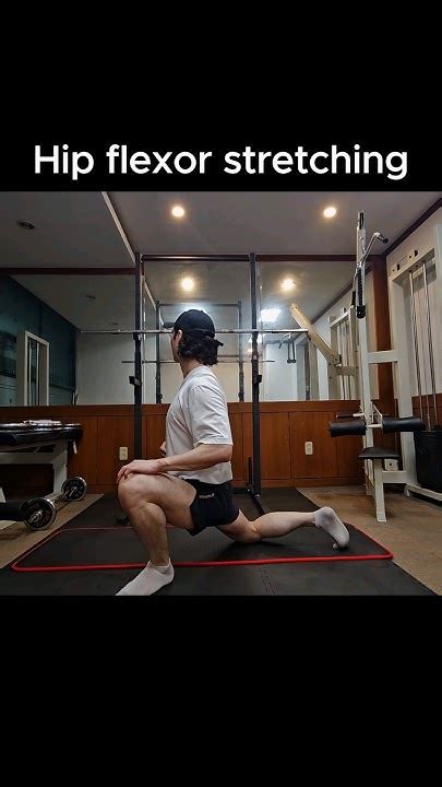Hip Flexor Stretching 고관절 굴곡근 스트레칭 Youtube