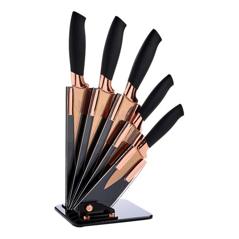 Lorna Maseko Ballerina 6 Piece Knife Block Set 21880642 HSN