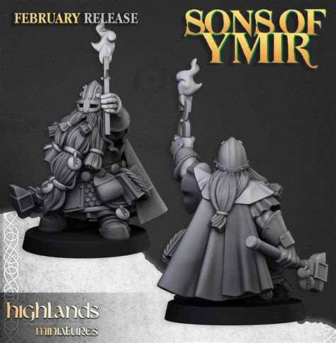 Dwarf Runemasters 🏅 Eboraminiatures Dwarf Runemasters 🏅 Eboraminiatures