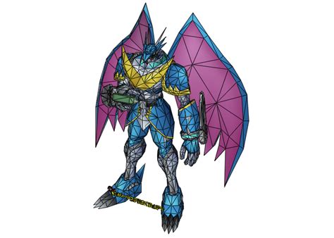 Digimon Ulforceveedramon Kit168 Shop Đồ Chơi Mô Hình Giấy Papercraft Toy