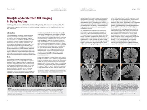A Time Optimized Workflow For Primovist® Liver Mri