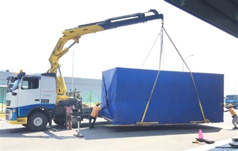 Truck Mounted Crane Rental Hyva Hb460 Crane Rental Selangor Malaysia