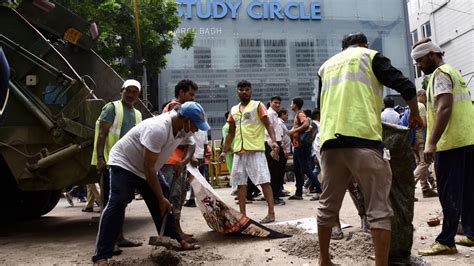 Delhi Ias Coaching Centre Flooding Updates Illegal Library Being Run