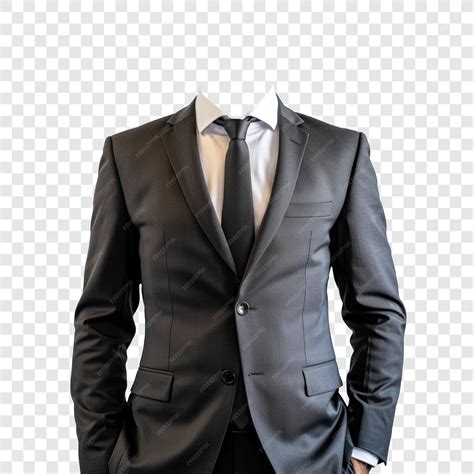 Elegant Formal Men Suit For Passport Photo Premium Ai Generated Psd