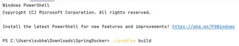 Spring Boot Creating Docker Image Using Gradle Geeksforgeeks