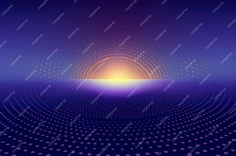 Premium Ai Image Abstract Purple Background In Dot Matrix Pattern