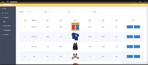 基于ssm vuenba周边商城 开题报告 程序 论文 java csdn博客