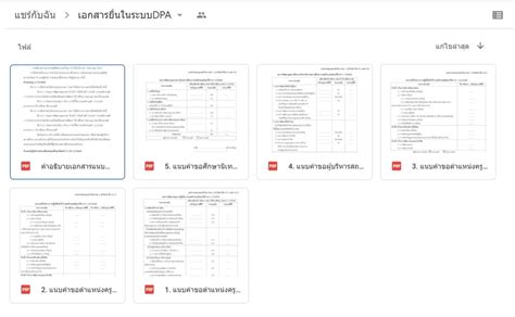เอกสารยื่นในระบบ Dpa เอกสารแนบคำขอมี หรือเลื่อนวิทยฐานะ