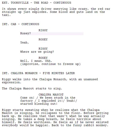 Fanmade Screenplay For A Riggy Show Finale Plz Danno Hire Me R Dannocalsubmissions