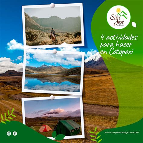 4 actividades para hacer en Cotopaxi San José de Sigchos