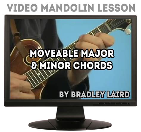 Beginning Mandolin Moveable Major And Minor Chords • Video Lesson