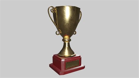 트로피 컵 Pbr 3d 모델 3d 모델 7 Ma Obj Unknown Fbx Free3d