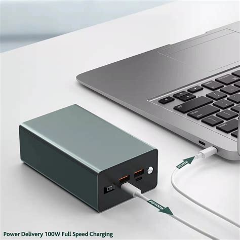 Mah PD W Type C IN OUT Portable Mobile PD QC Laptop Power Banks Alibaba