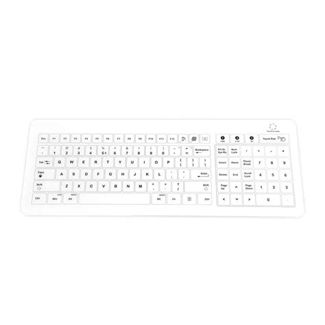 Cleanroom Keyboard Smart Powerful Features Blue Line