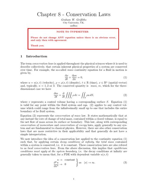Conservation Laws Pdf Soliton Partial Differential Equation