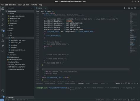 How To Configure Stm32 Vs Code Extension To Use Op Stmicroelectronics Community