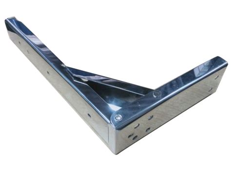 L Shaped Stainless Steel Folding Bracket For Door Fittings Size 11x8
