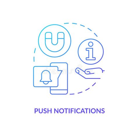 Push Notifications Stock Illustrations 635 Push Notifications Stock