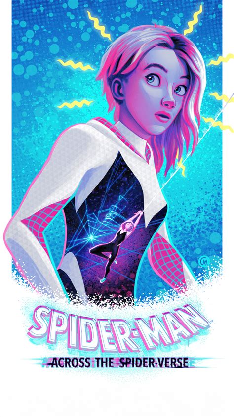 750x1334 Gwen Stacy Spiderman Across The Spiderverse 5k Iphone 6