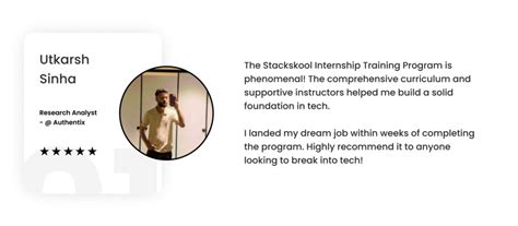 Front End Internship Stackskool