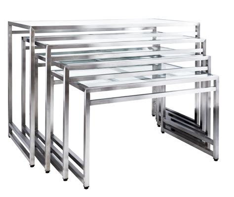 Rectangle Nesting Tables Deluxe Turn Key Furniture Solutions