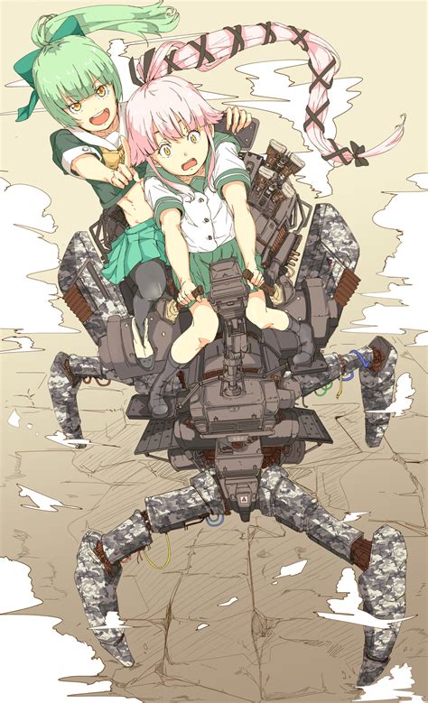 Yuubari And Yura Kantai Collection Drawn By Ninimo Nimo Danbooru