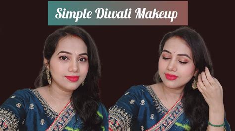 Simple Diwali Makeup Look Prettyplanet Diwalispecial Youtube