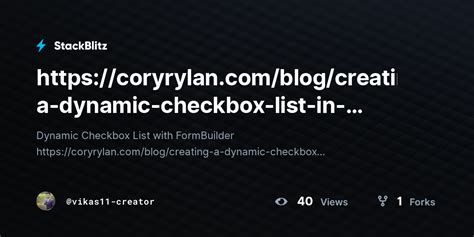 Blogcreating A Dynamic Checkbox List In Angular