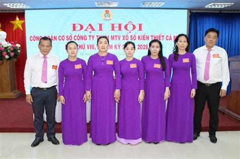 Đại hội Công Đoàn Cơ sở Công ty TNHH MTV Xổ số kiến thiết Cà Mau lần