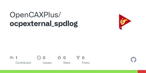 GitHub OpenCAXPlus Ocpexternal Spdlog