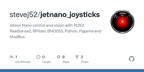 GitHub Stevej52 Jetnano Joysticks Jetson Nano Control And Vision