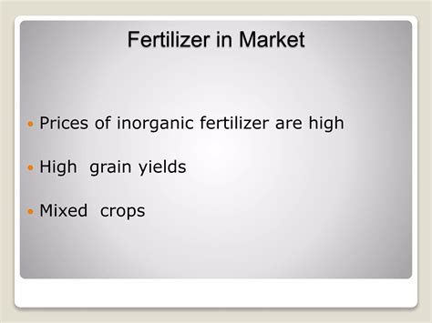 Basics Of Fertilizer And Its Impact On The Pptx