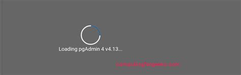 Installing Pgadmin On Ubuntu Computingforgeeks